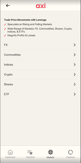 การซื้อขายกับ Axi Trading Platform – Axi Support (TH)