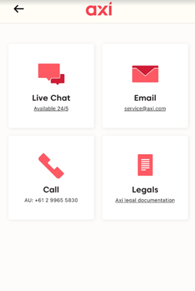 วิธีเปลี่ยนอีเมลและที่อยู่กับ Axi Trading Platform? – Axi Support (TH)