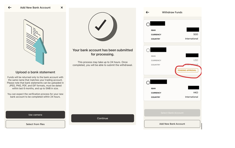 วิธีเพิ่มบัญชีธนาคารโดยใช้แพลตฟอร์มการซื้อขาย Axi – Axi Support (TH)