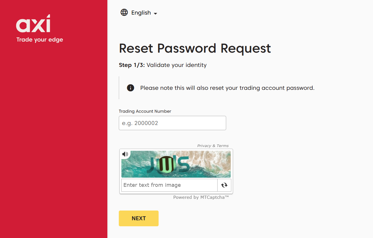 Where do I change my MT4 password? – Axi Support (Int)