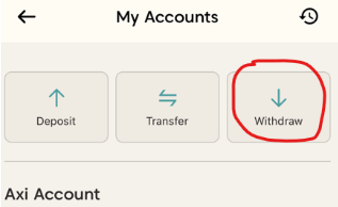 How can I withdraw funds via PayPal in the Axi mobile app? – Axi Support (Int)