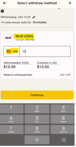 How can I withdraw funds via Skrill in the Axi mobile app? – Axi ...
