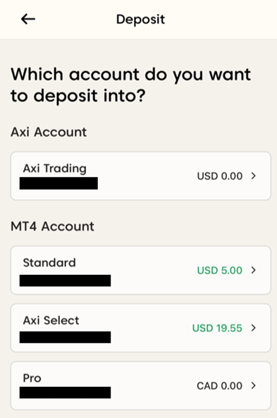 วิธีการฝากเงินผ่าน โอนเงินภายในประเทศ ในแอป Axi ต้องทำอย่างไร? – Axi Support (TH)